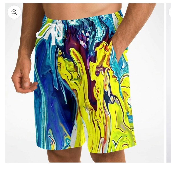 Screen Printed Shorts - Etsy