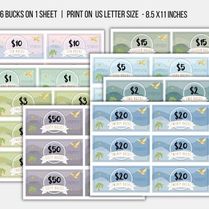 Editable Kids Reward Chart , Mom Bucks , Chore Chart Printable, Good ...