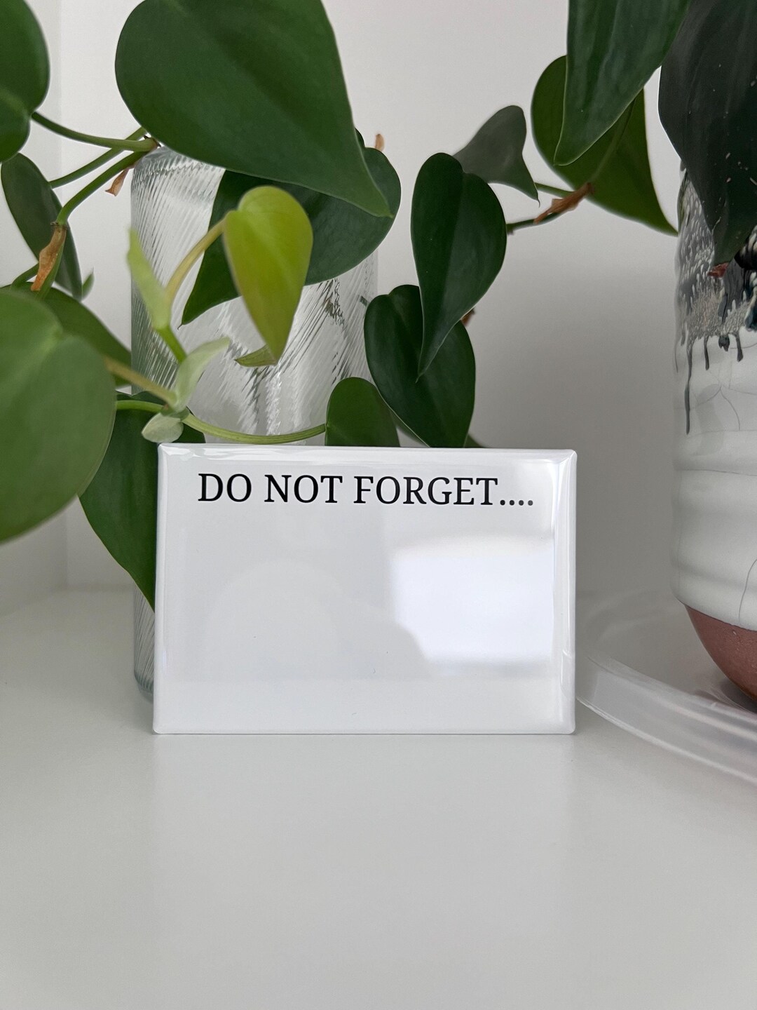 Reminder Magnet| Dry Erase| Do Not Forget| Reusable| Fridge Magnet - Etsy