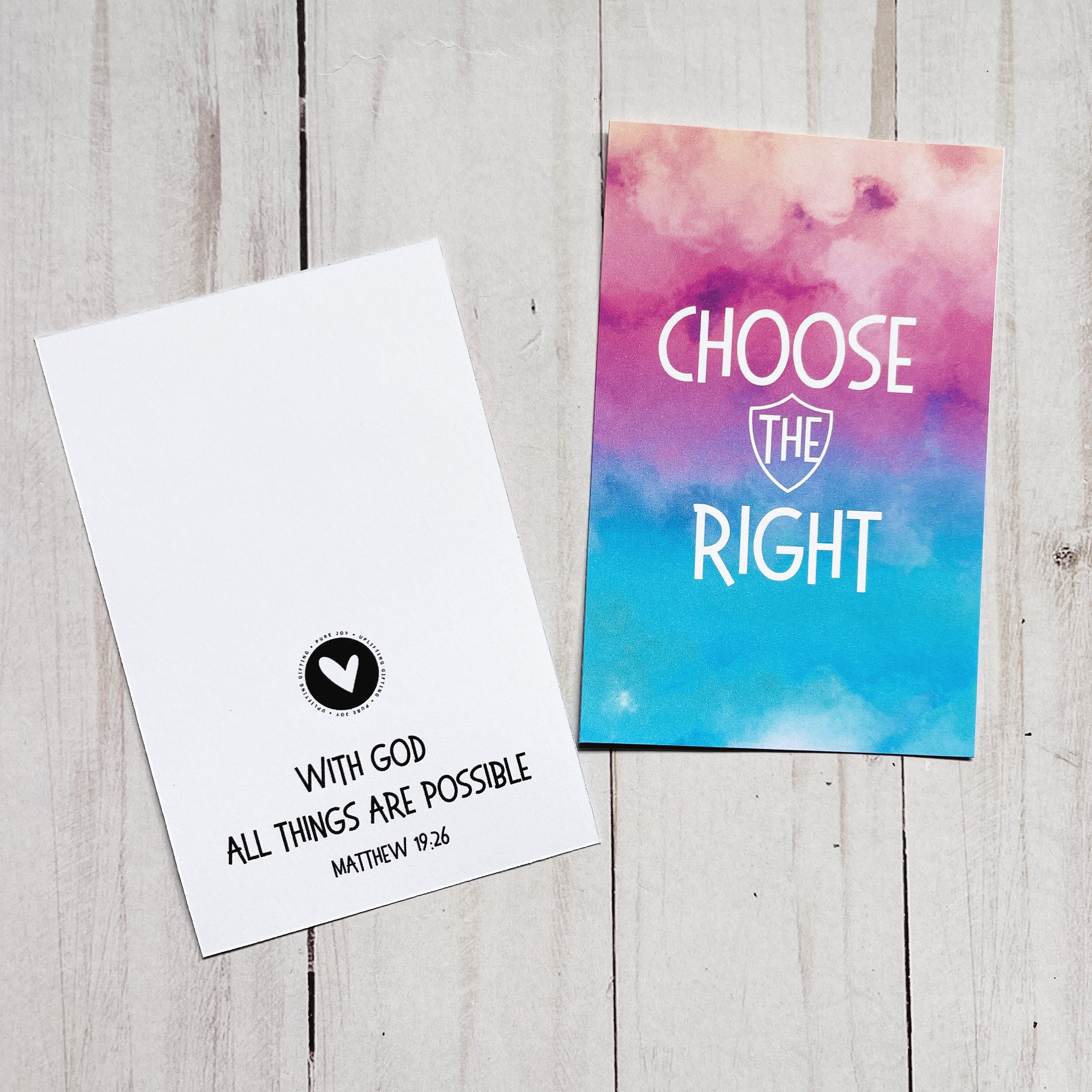 CTR Choose the Right Silicone Bracelet Baptism Gift Stocking Stuffer ...