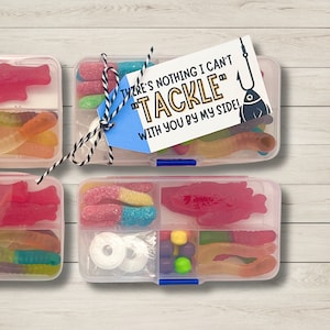 Candy Tackle Box Gift Kit. Comes With Everything to Make This Adorable ...