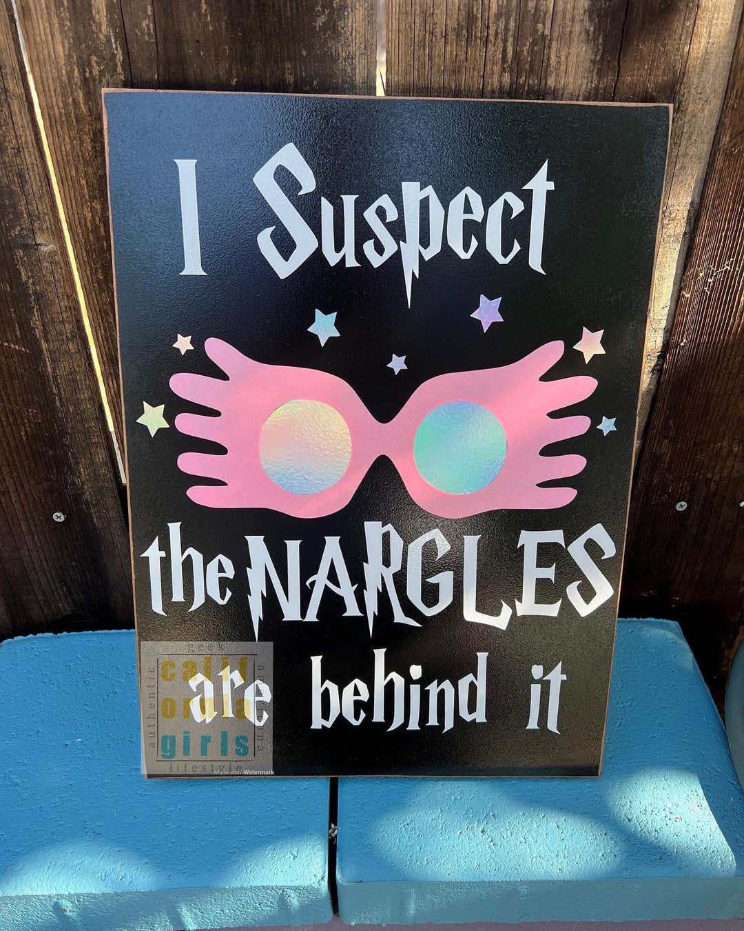 Luna Lovegood Nargles Small Sign. - Etsy