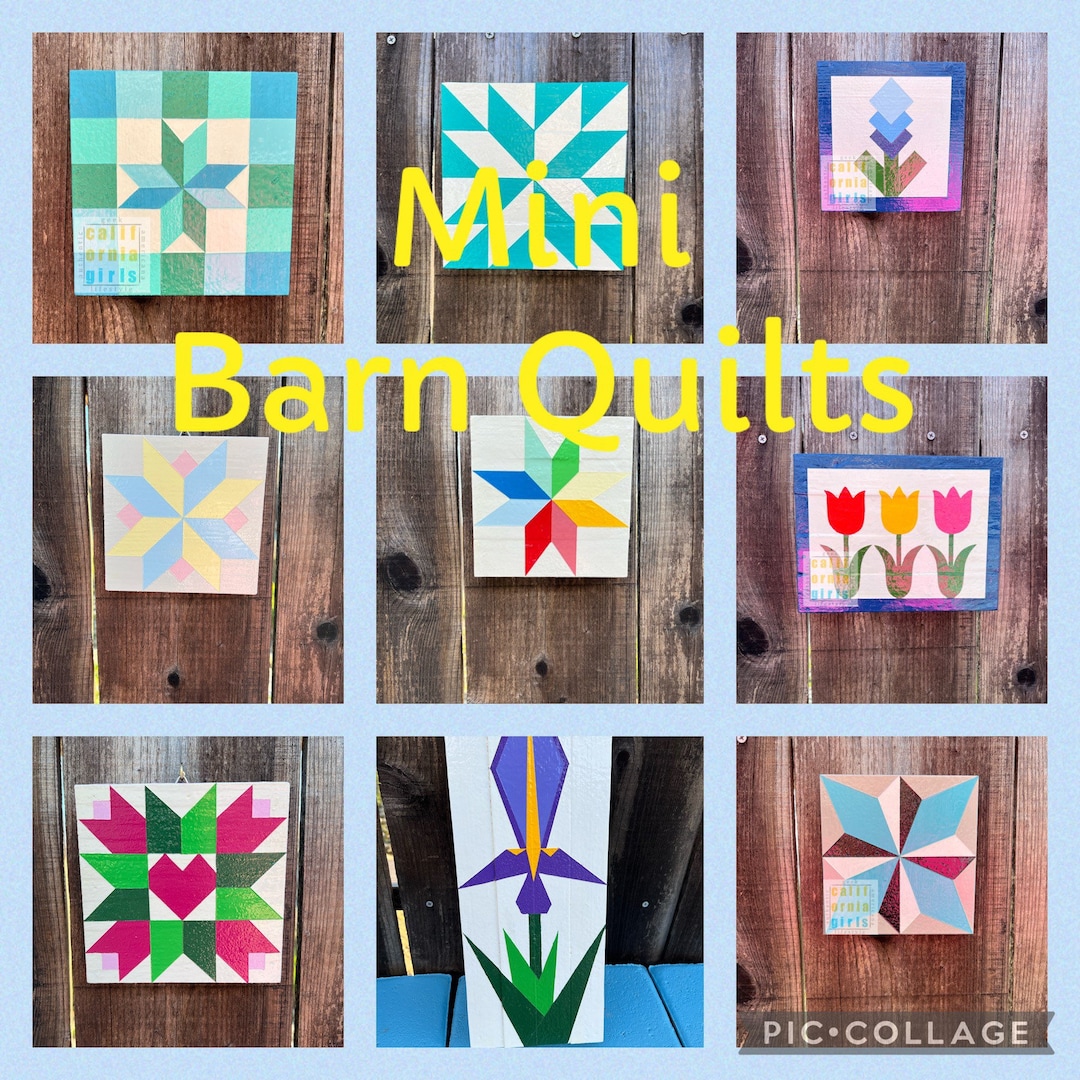 Mini Barn Quilts. - Etsy