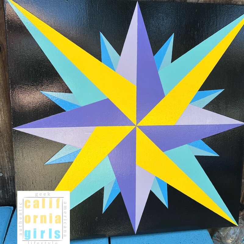 Star Barn Quilt - Etsy
