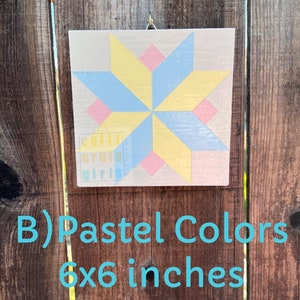 Mini Barn Quilts. - Etsy