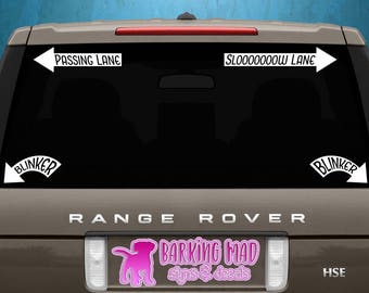 Funny car decals | Etsy