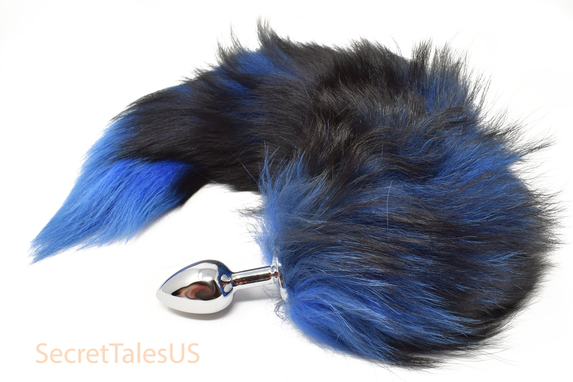 Tail Butt Plug / Fox Tail Butt Plug / Blue Tail Butt Plug / - Etsy