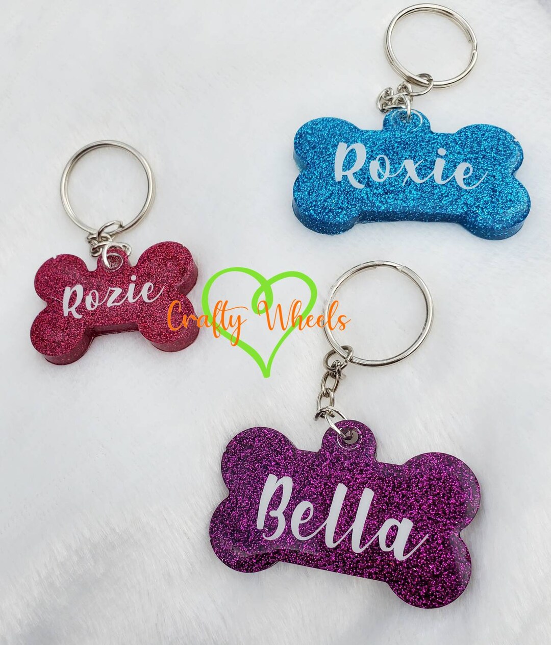 Personalized Dog Bone Name Tag Custom Dog Tag Pet ID - Etsy