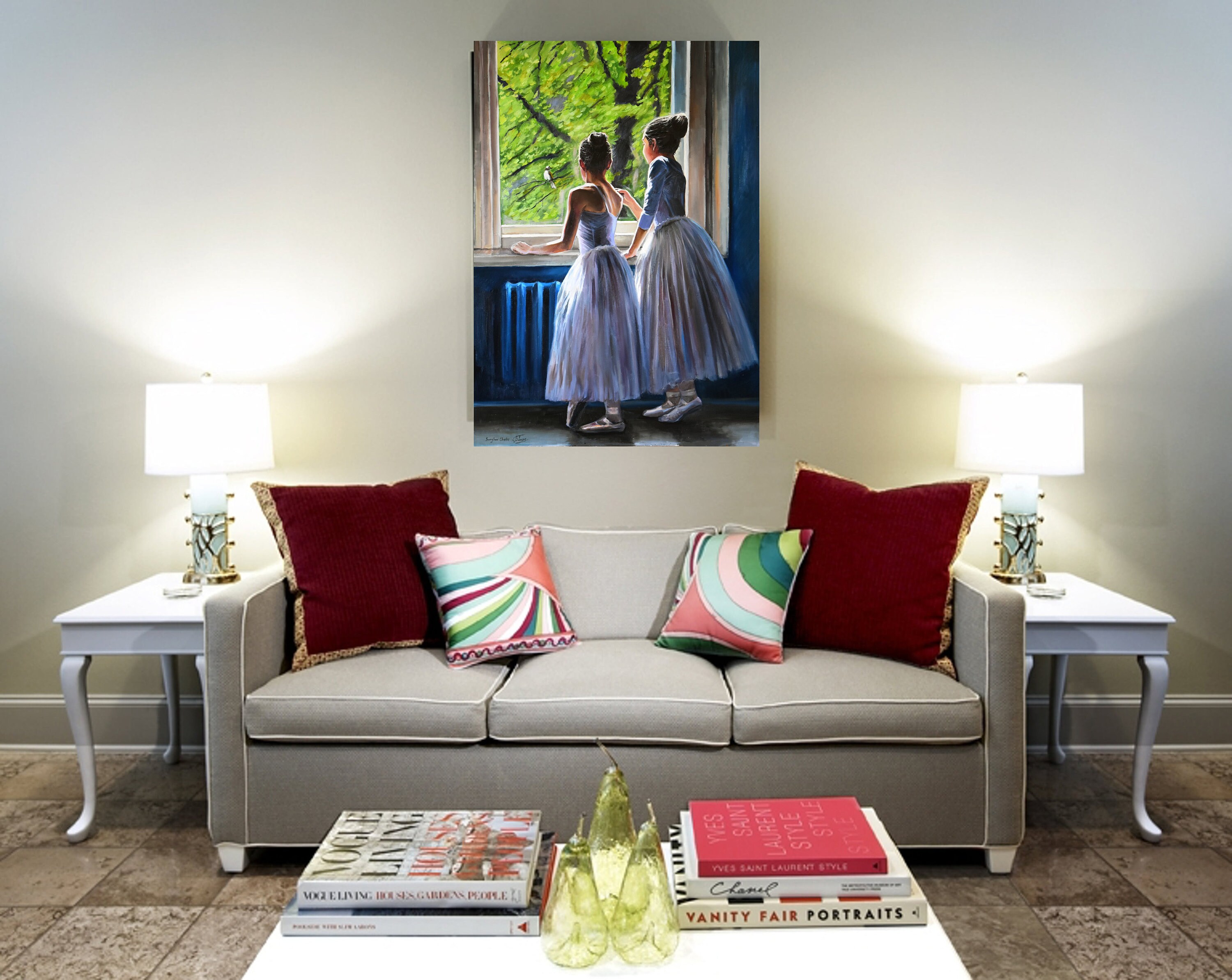 Ballerina Painting Original Ballet Art Ballerina Artwork - Etsy