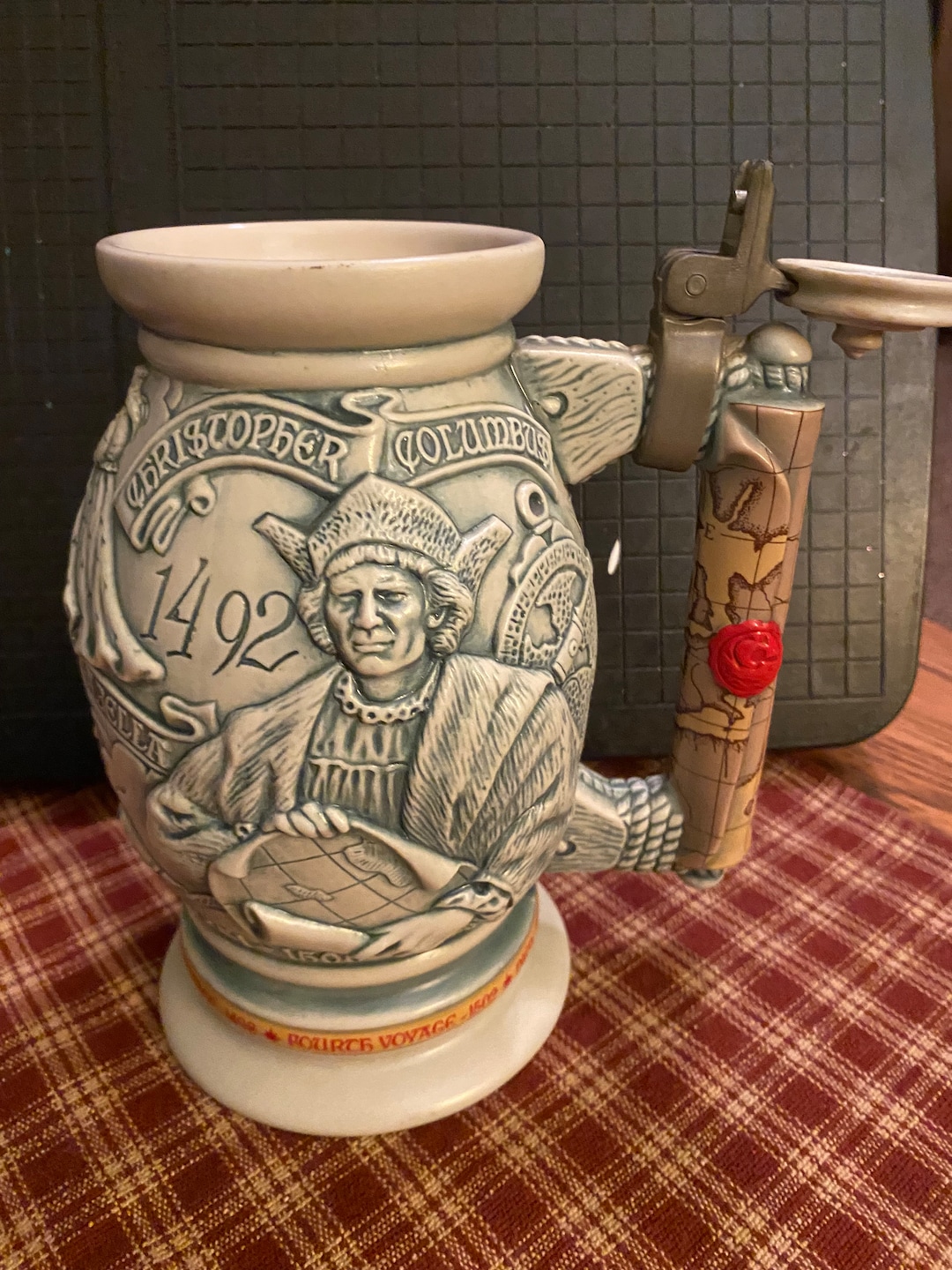 Christopher Columbus New World Stein - Etsy