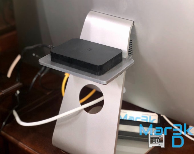 Imac Hidden Storage Shelf | 3D Printed | Office | Apple Accessory ...