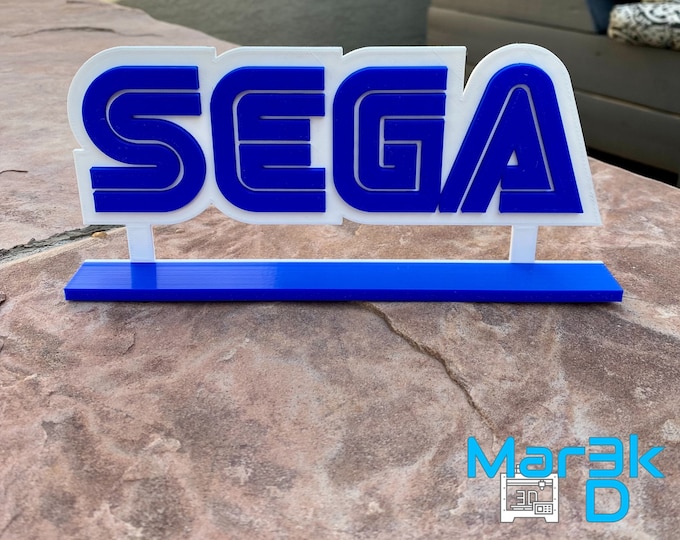 Custom Sega® Sign | 3D Printed | Game Room | Retro | Man Cave - Etsy