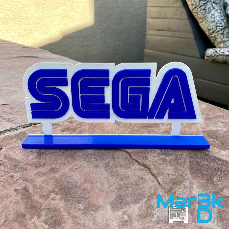 Custom Sega® Sign | 3D Printed | Game Room | Retro | Man Cave - Etsy