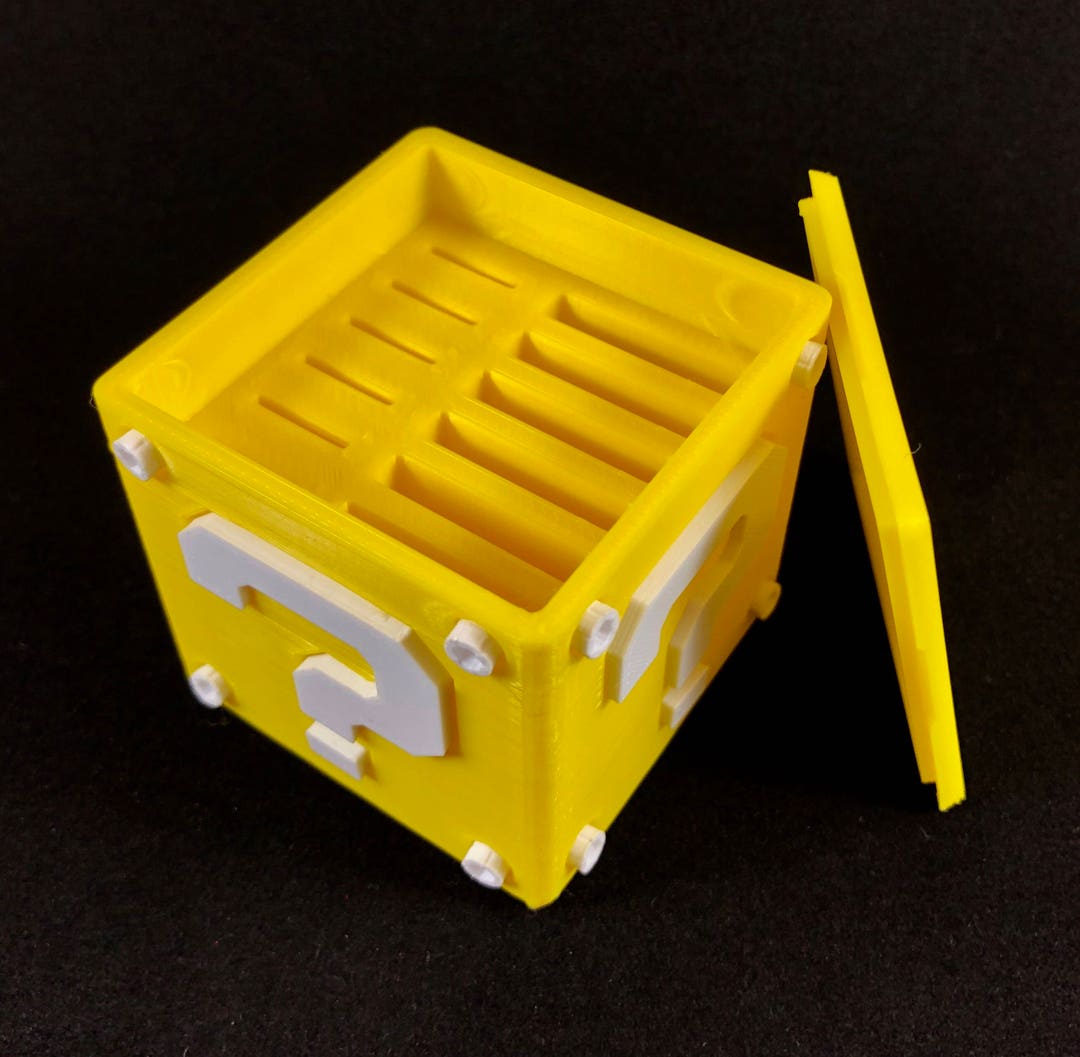 Nintendo Switch Game Case | 3D Printed | Mario | Power-up | Storage ...