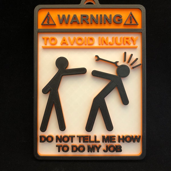 Funny 3d Printed Signs - Etsy