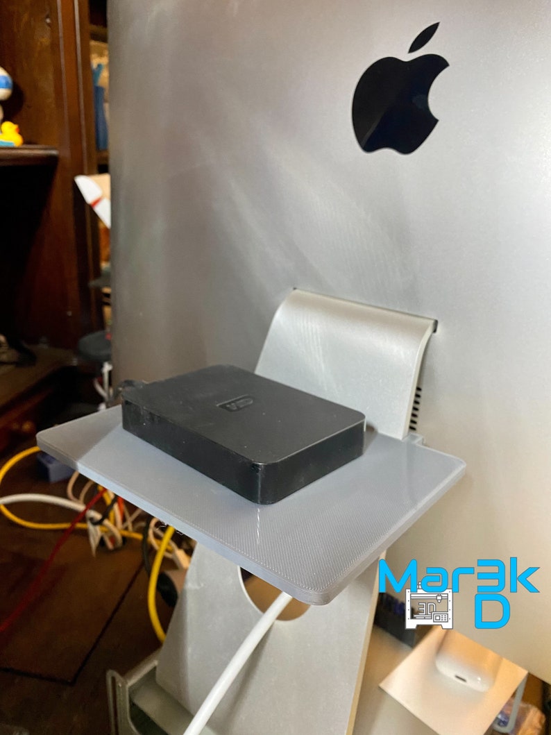 Imac Hidden Storage Shelf 3D Printed Office Apple - Etsy