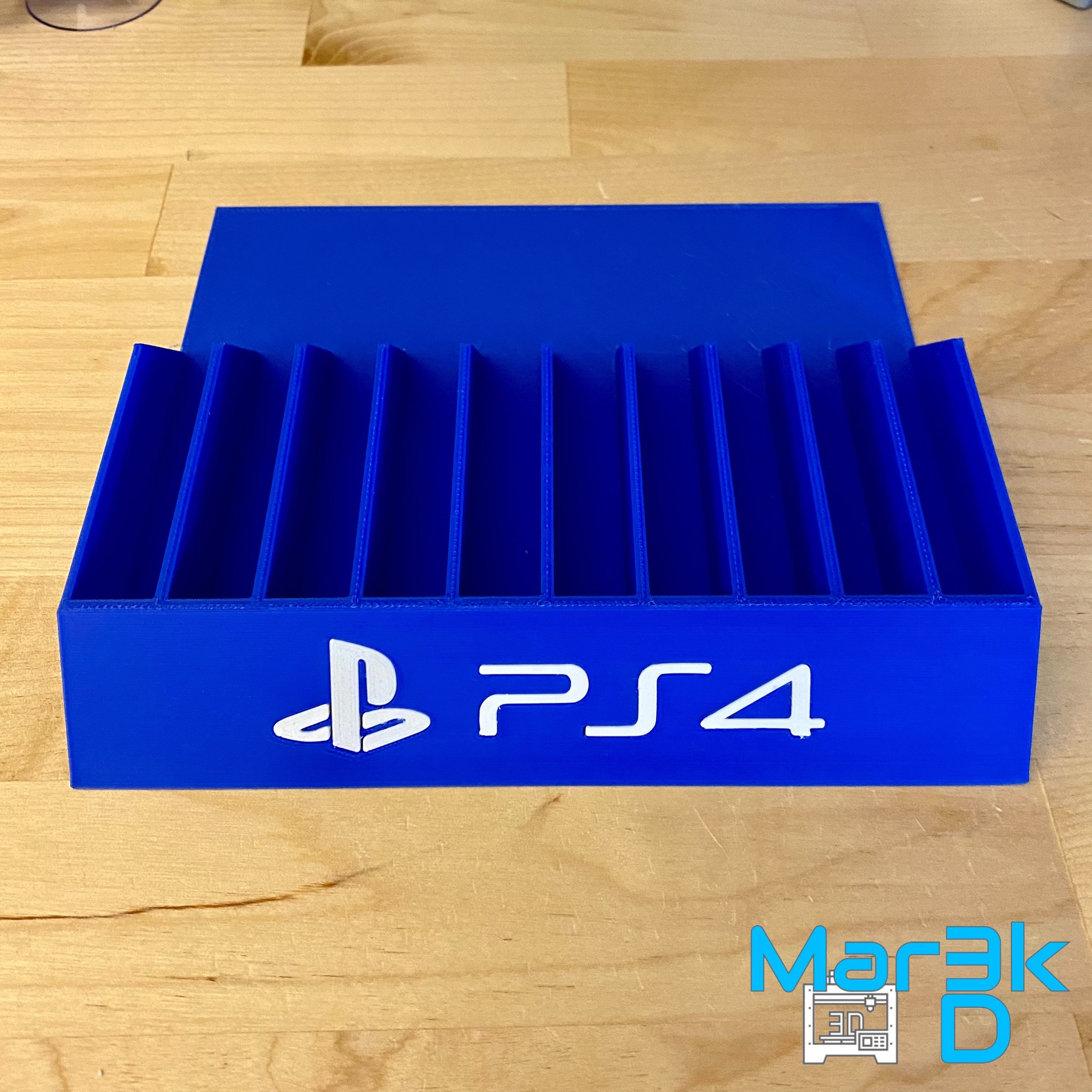 PS4 PS5 Game Case Stand 3D Printed Playstation Game | Etsy