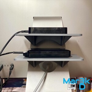 Imac Hidden Storage Shelf | 3D Printed | Office | Apple Accessory ...