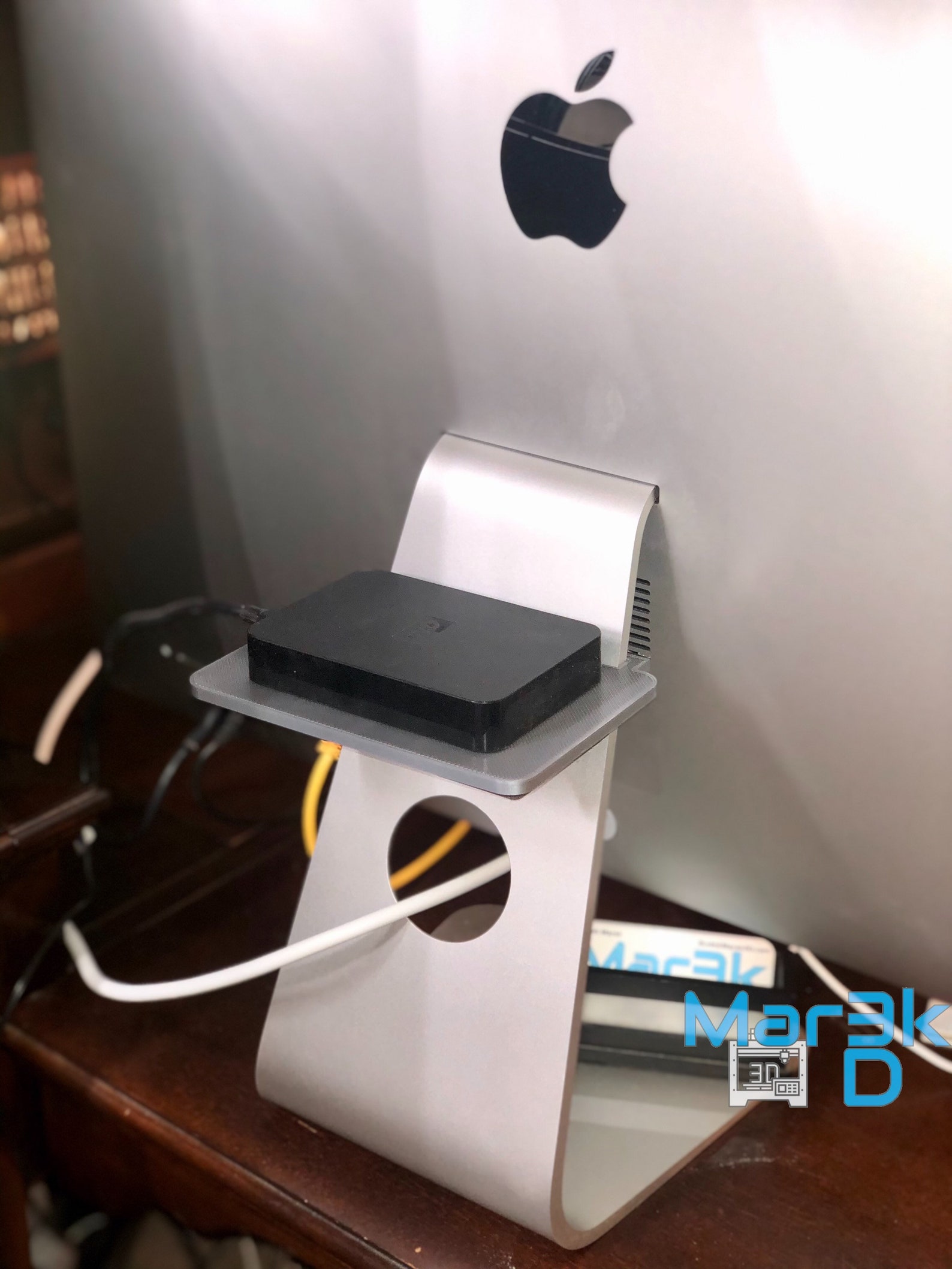 Imac Hidden Storage Shelf 3D Printed Office Apple - Etsy