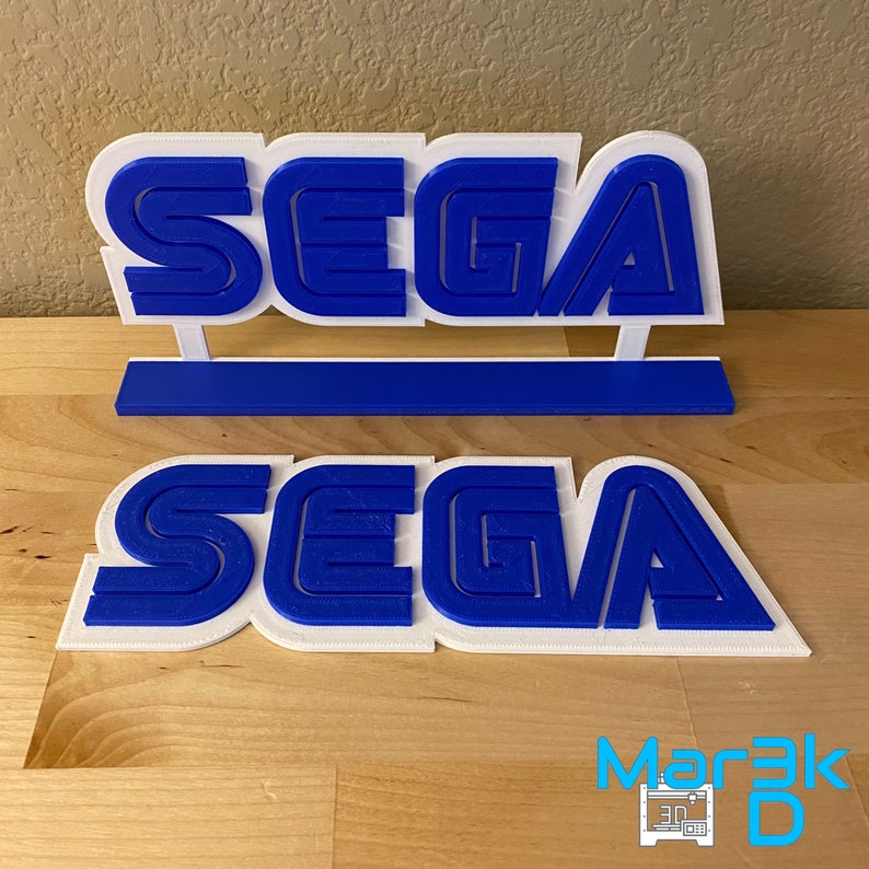 Custom Sega® Sign | 3D Printed | Game Room | Retro | Man Cave - Etsy