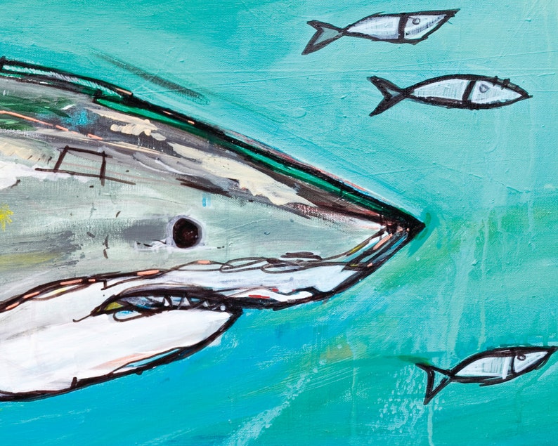 Surface Pressure Great White Shark - Etsy