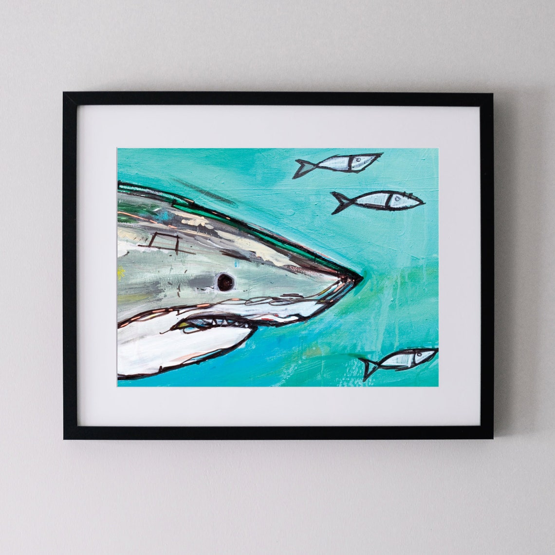 Surface Pressure Great White Shark - Etsy