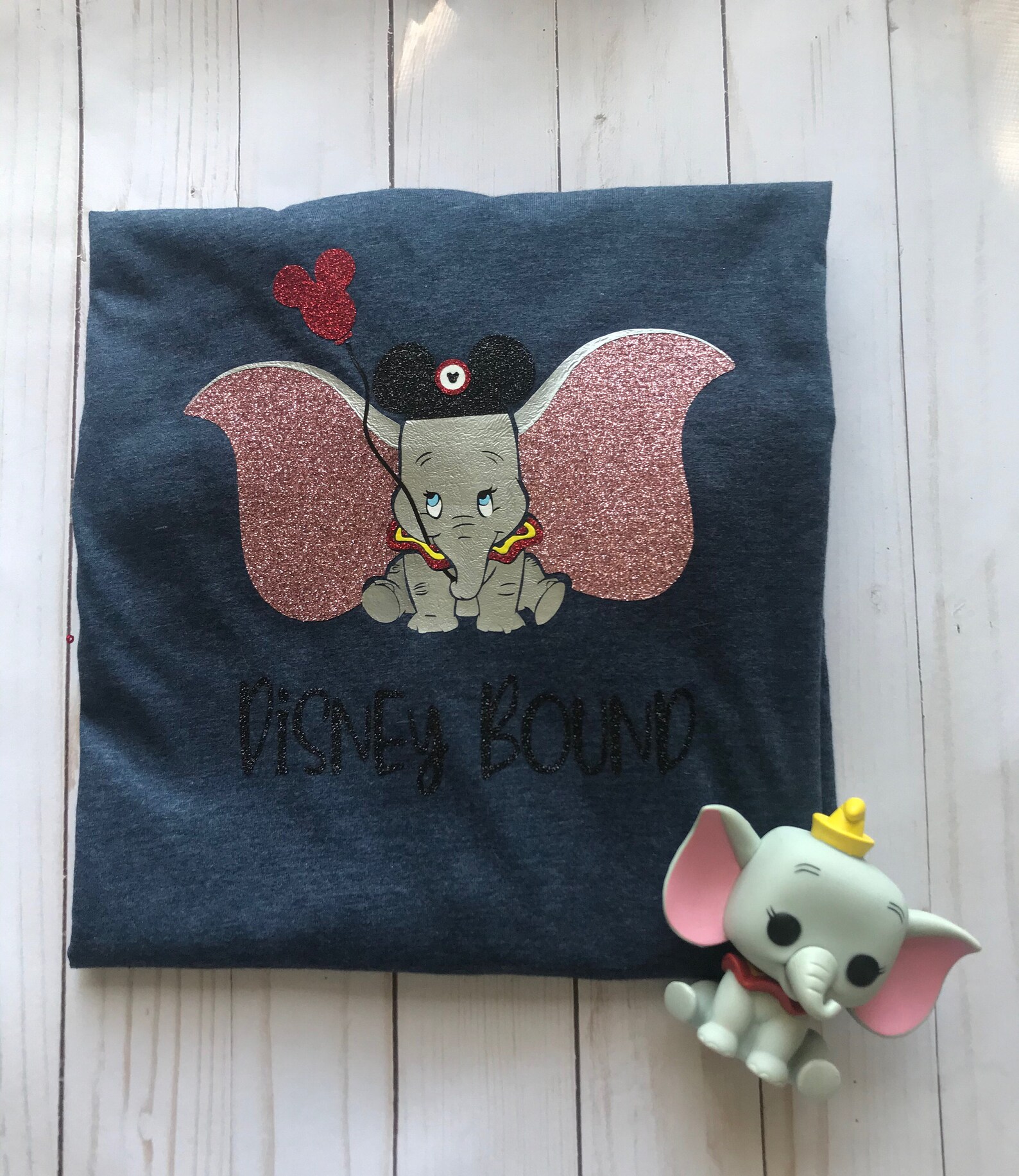 Dumbo Disney Bound Shirt and Dumbo Minnie Ears - Etsy