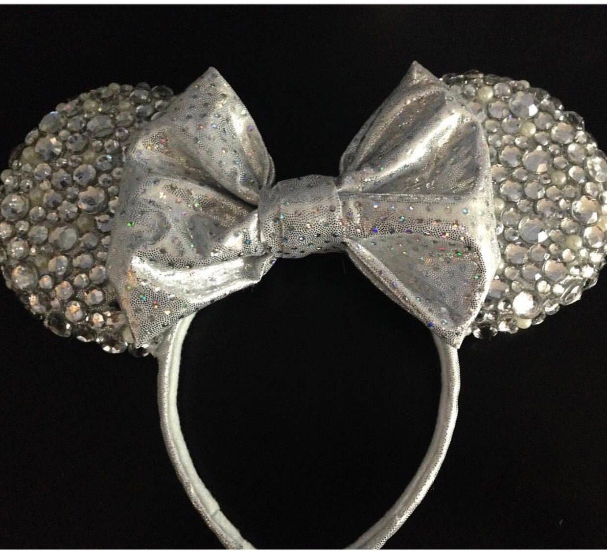 Bling/sparkle Minnie Ears - Etsy