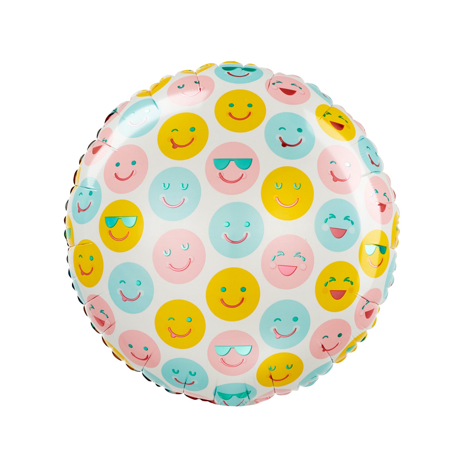 18 Standard Smile Faces Smileys Mylar Foil Balloon - Etsy