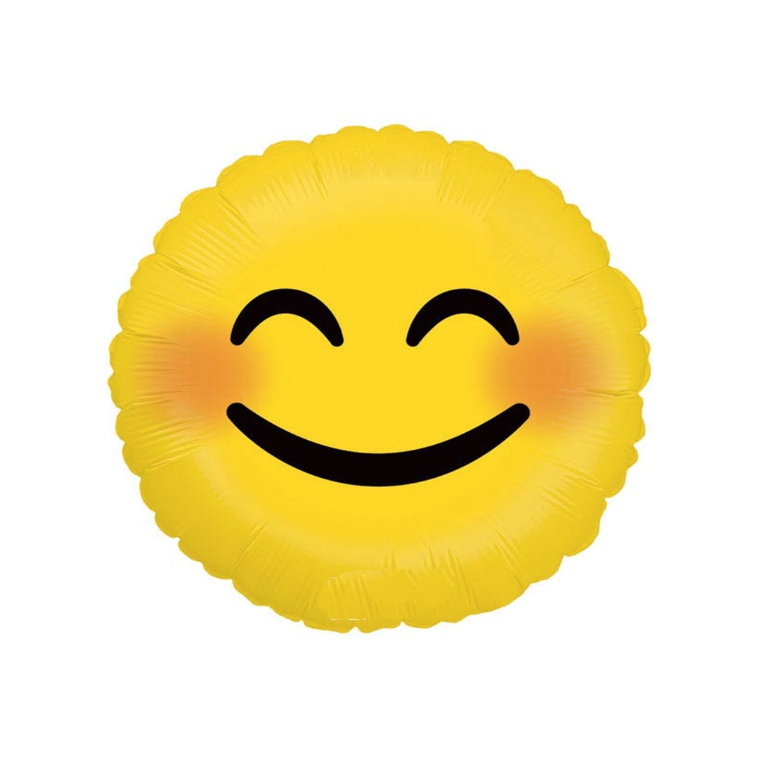 18 Smiley Emoticons Mylar Foil Balloon - Etsy UK