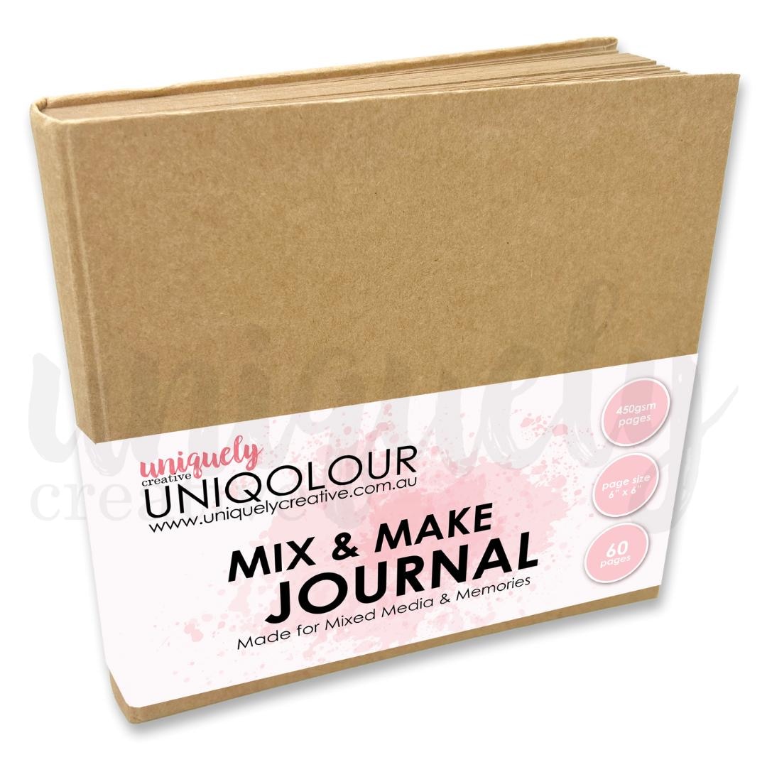 Mix & Make Journal 6x6- White or Kraft- Uniquely Creative - Etsy