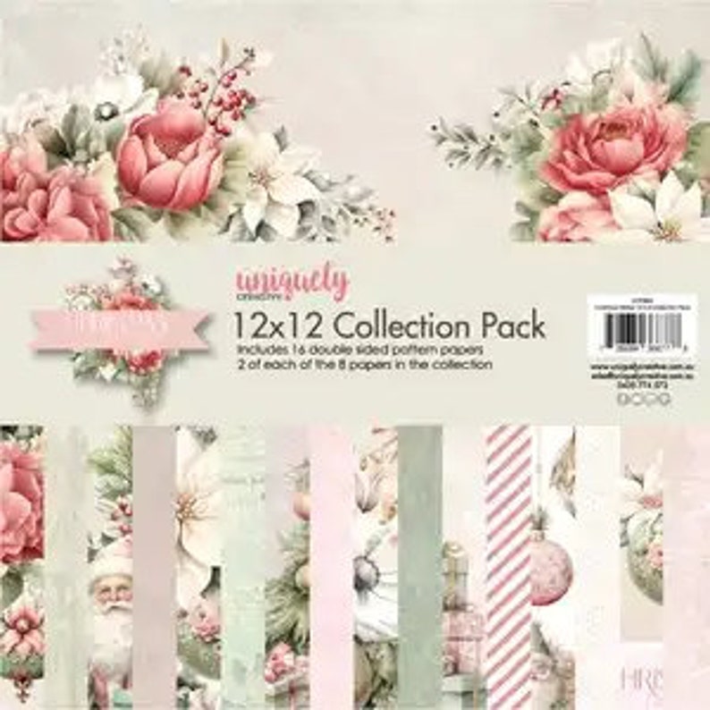 12x12" Paper-various-christmas Wishes Collection & Paper Packs ...