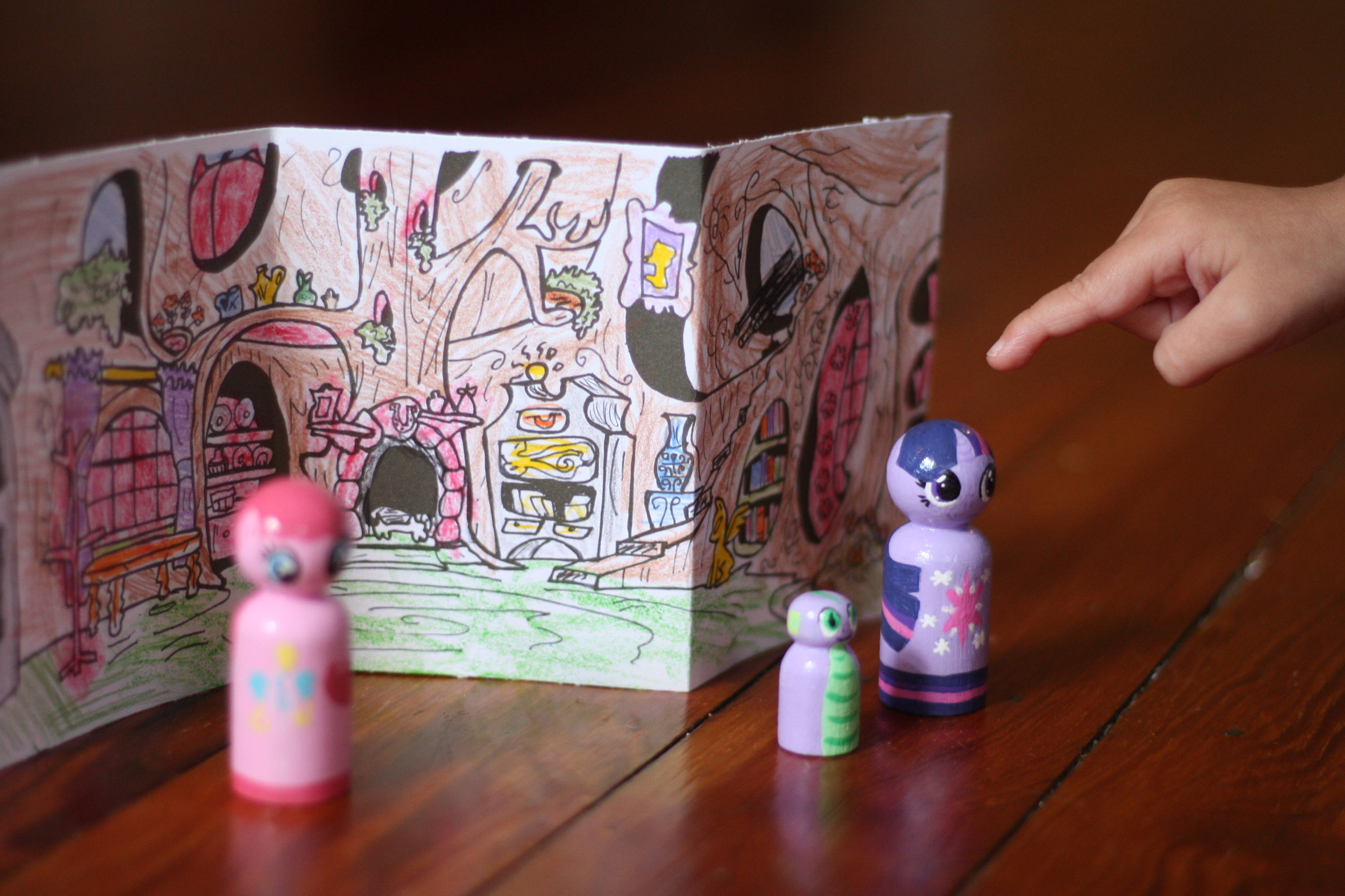 My Little Pony Peg Travel Pack, Twilight Sparkle, Pinky Pie & Spike - Etsy