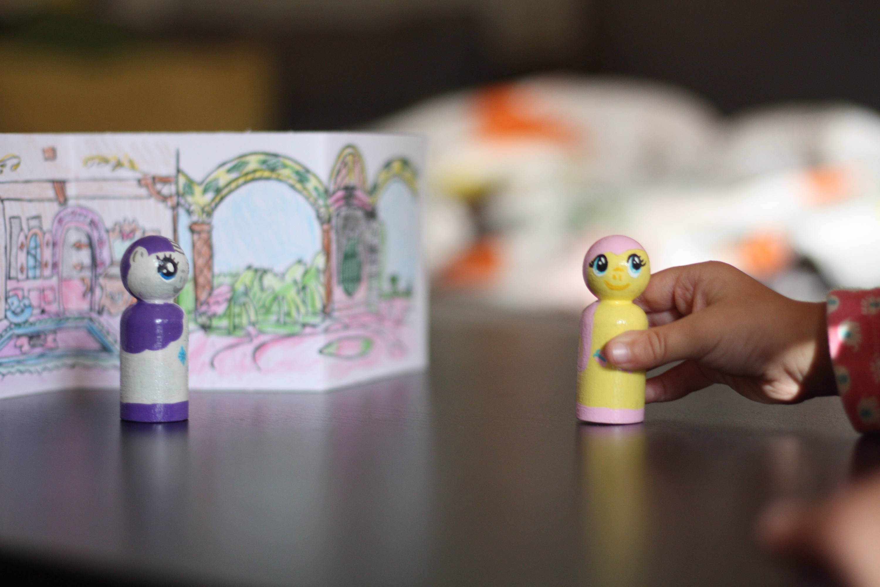 My Little Pony Peg Travel Pack, Fluttershy & Rarity - Etsy