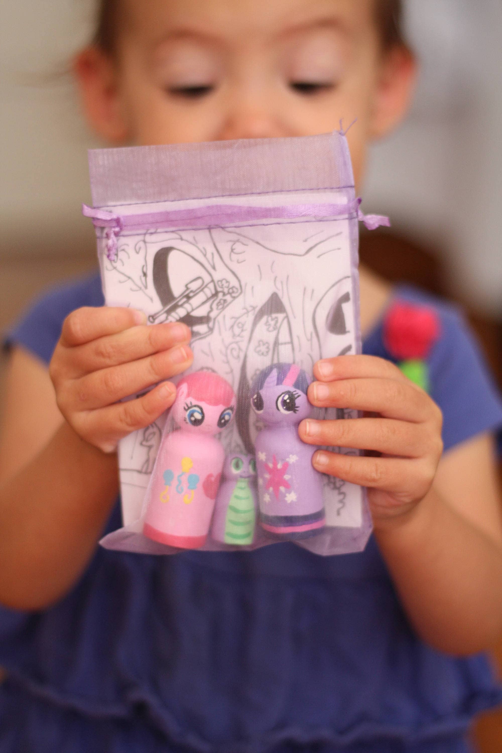 My Little Pony Peg Travel Pack, Twilight Sparkle, Pinky Pie & Spike - Etsy
