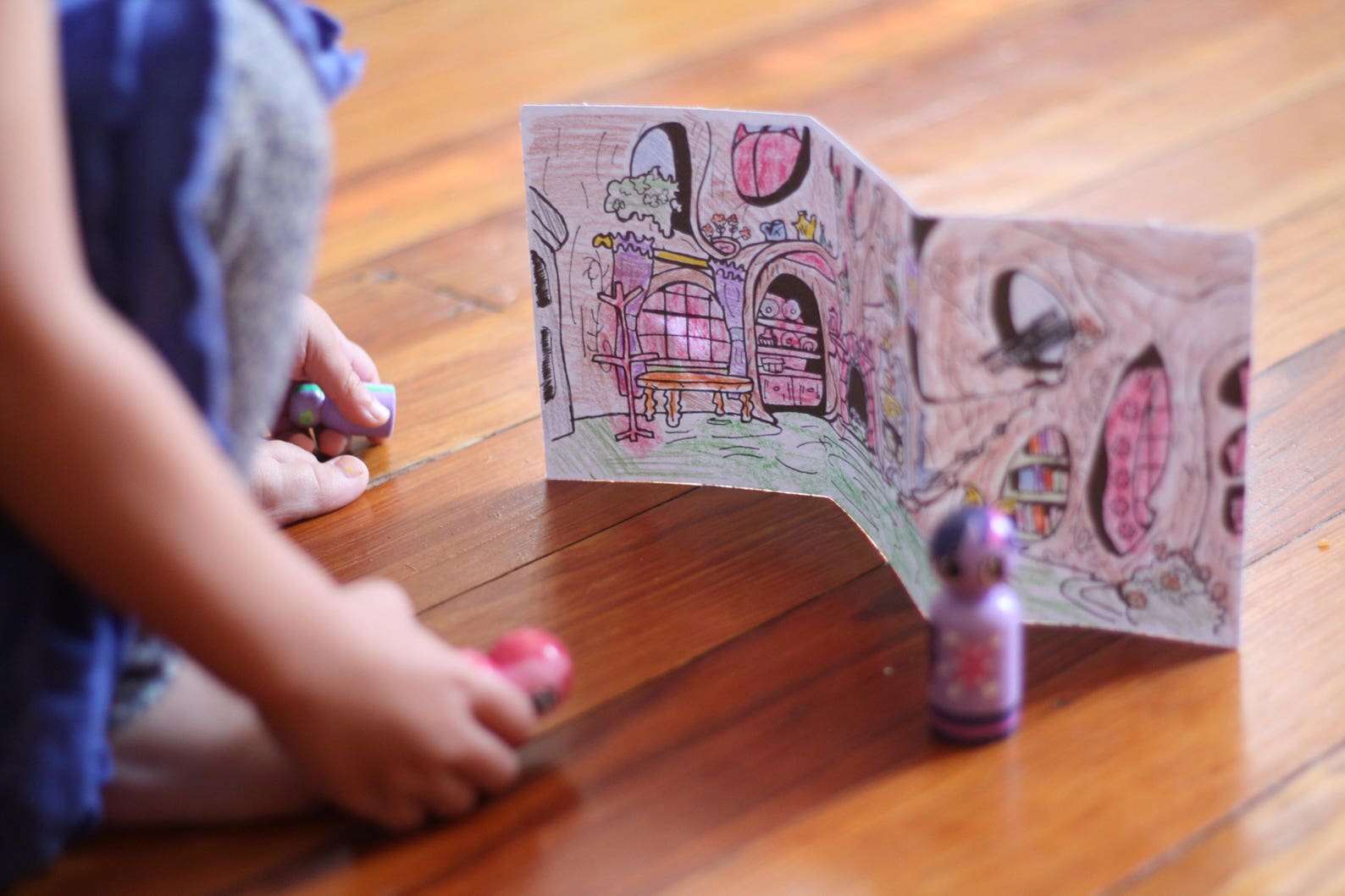 My Little Pony Scene, Ponyville Library - PDF - Etsy