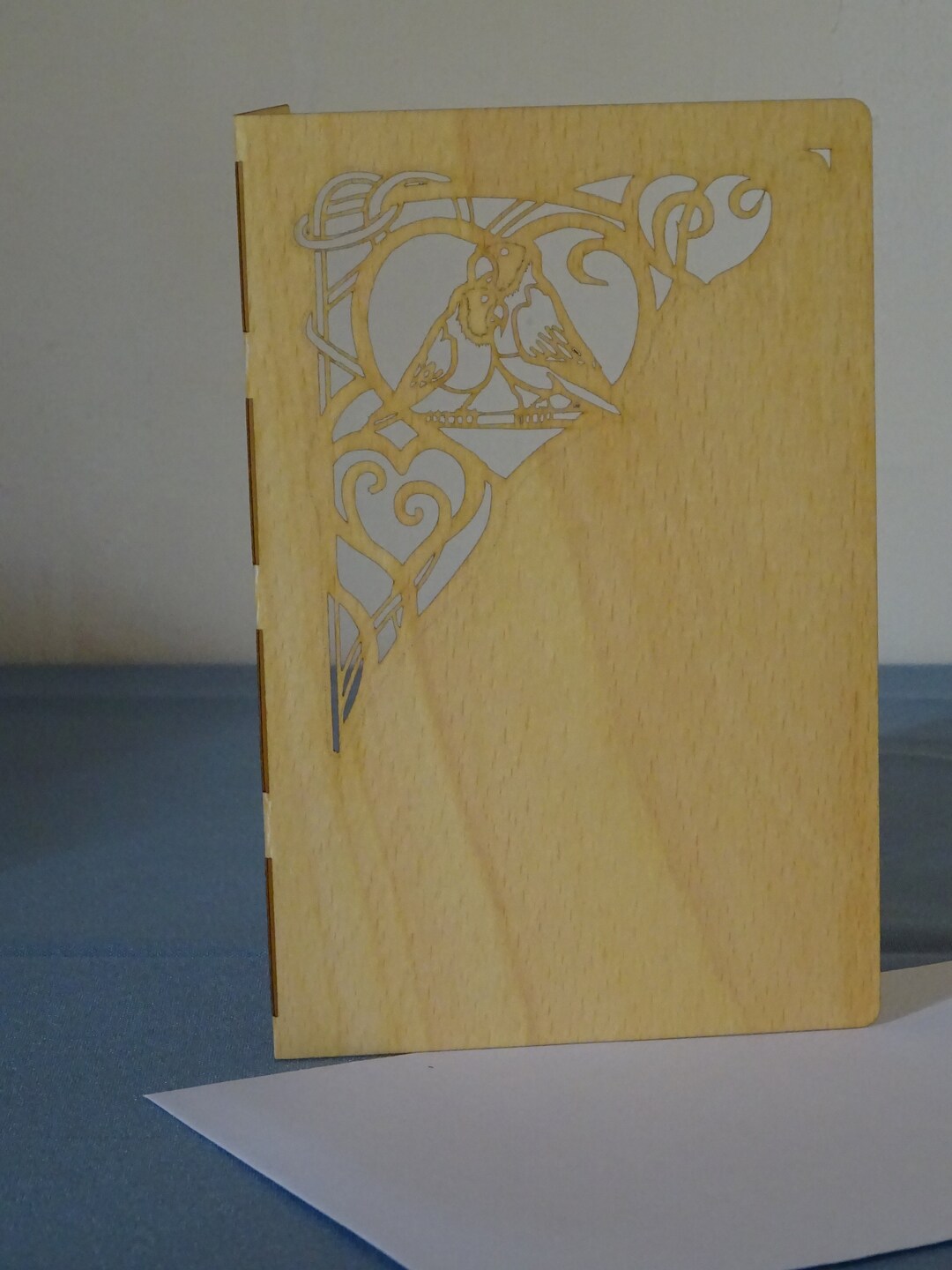 Flexible Laser Cut Veneer Card. Model inseparable. Comes With Envelope ...
