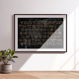 Ars Goetia Demon Sigils Premium Poster Museum-grade Matte Finish Fine ...