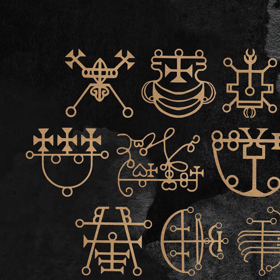 Ars Goetia Demon Sigils Premium Poster Museum-grade Matte Finish Fine ...
