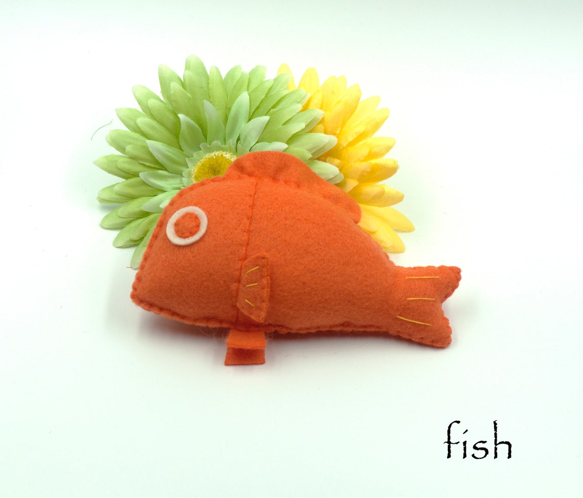 Felt Food Seafood Set Play Food Pretend Food for Play Play - Etsy