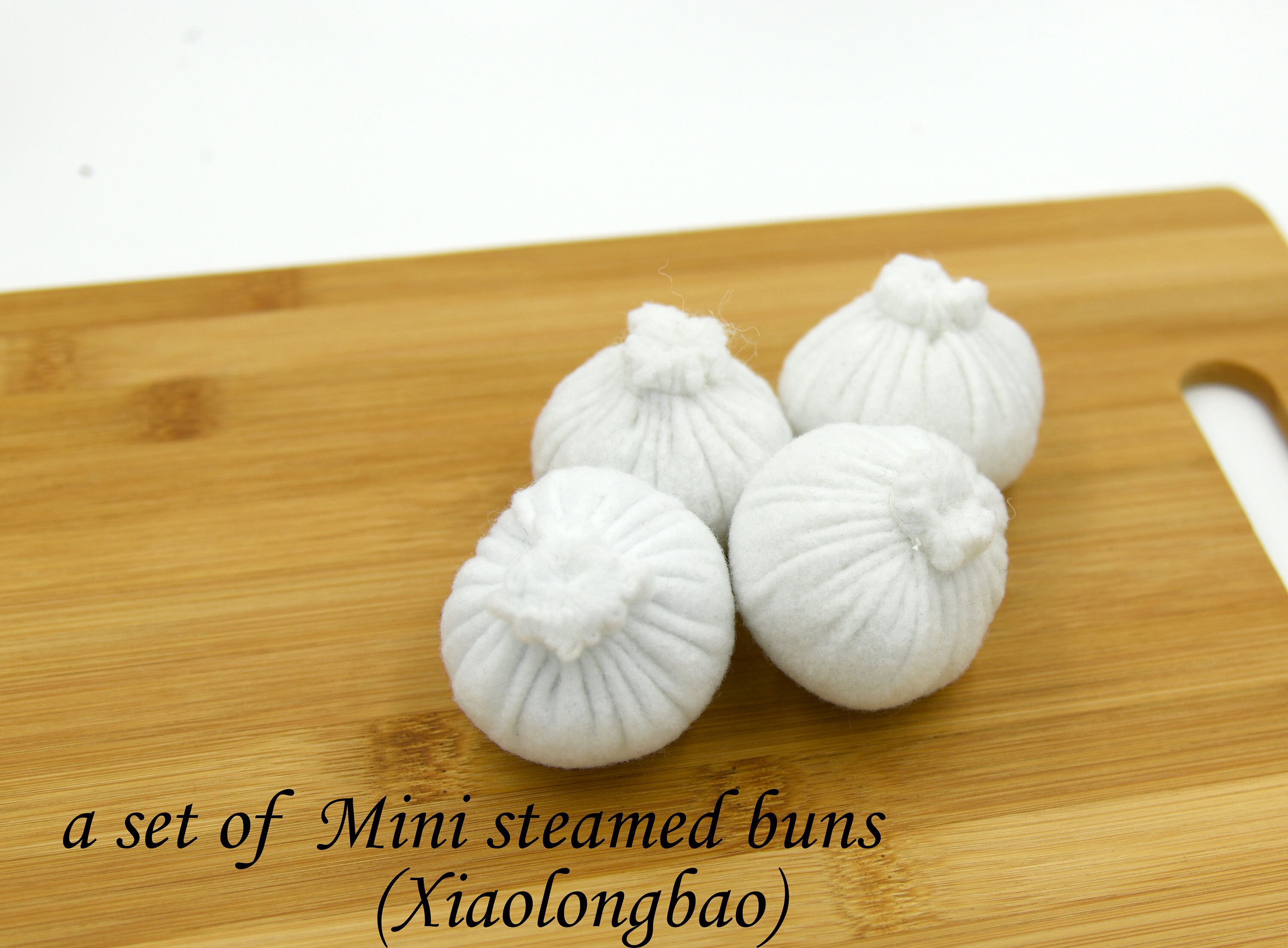 Felt Food Dim Sum Set: Play Kitchen Steamed Buns & Steamer - Etsy