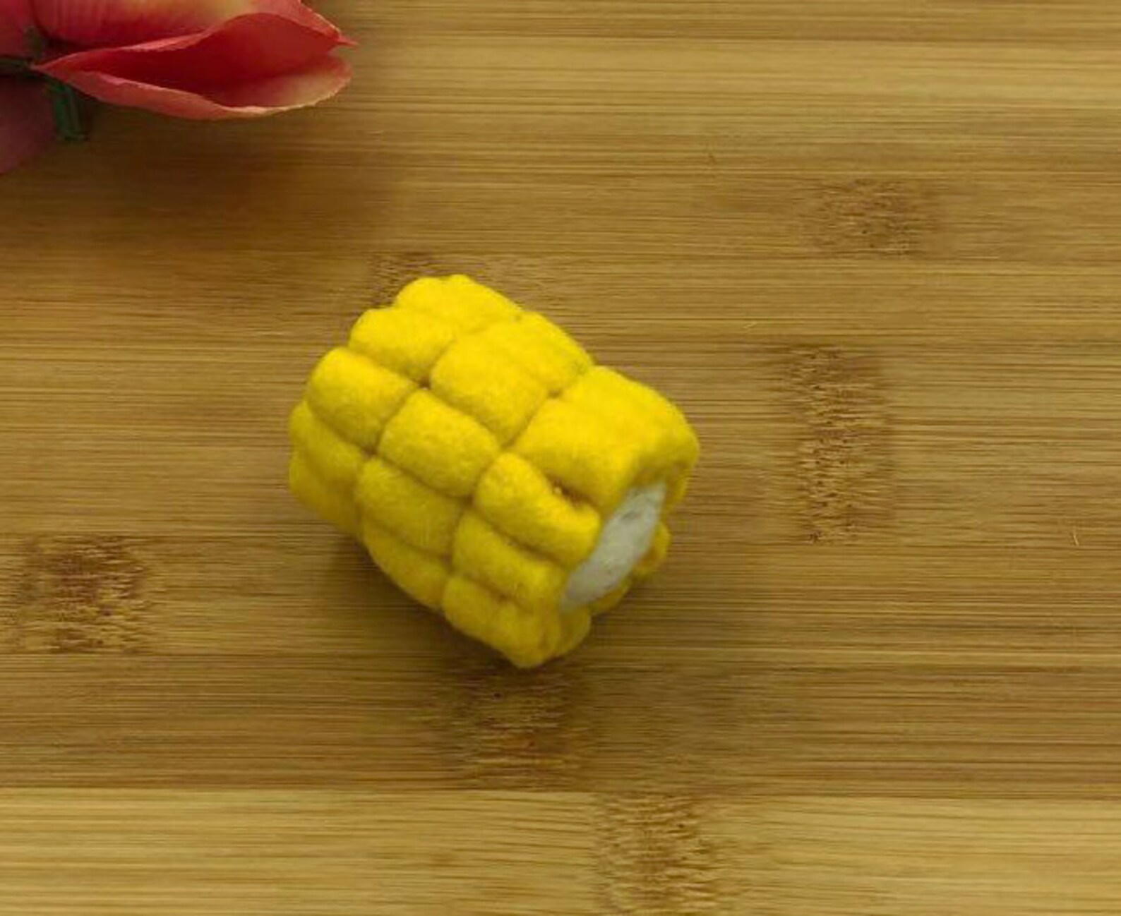Felt Food Corn, Play Kitchen, Felt Food Maize Block, Pretend Food for ...