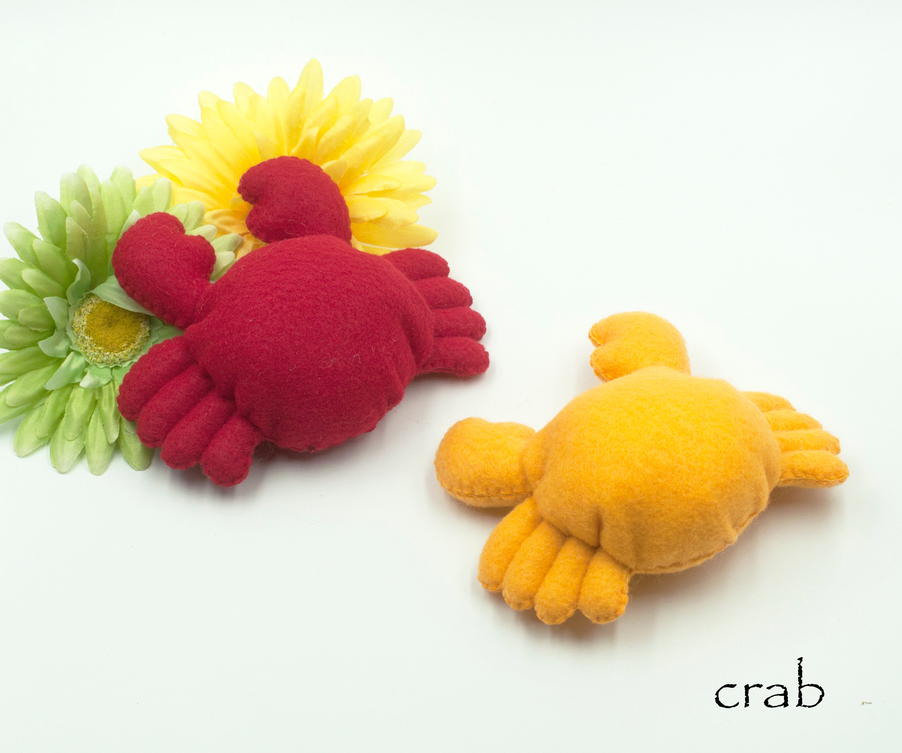 Felt food seafood set Play food Pretend food for play play | Etsy