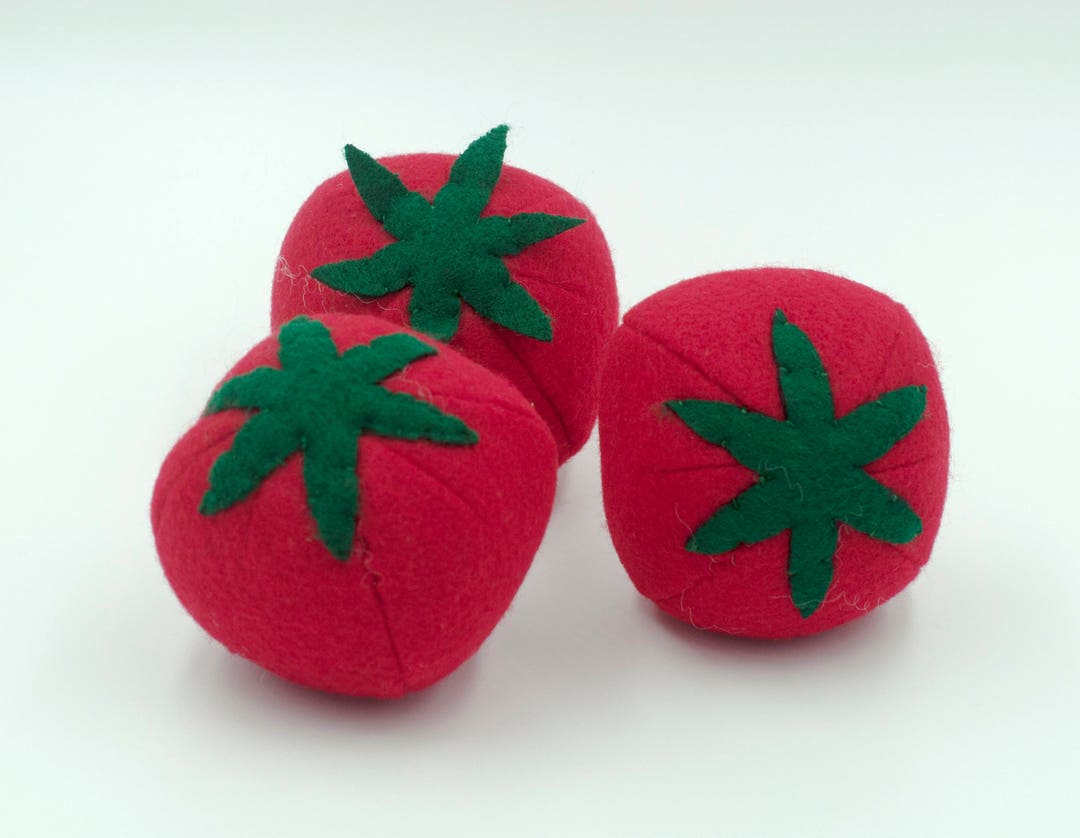 Felt Food Tomato, Play Food, Pretend Play, Felt Vegetable, Play Kitchen ...