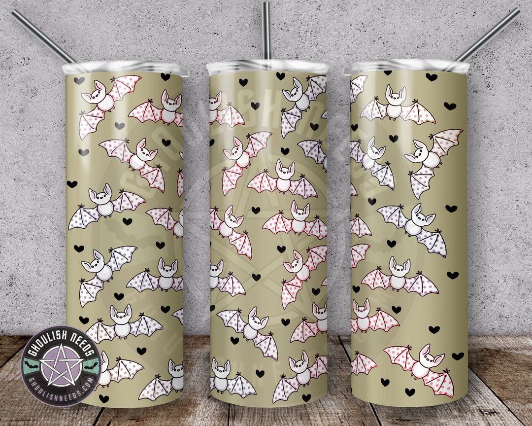 Cute Batty 20oz Tumbler, Double Insulated, Perfect Gift Idea ...