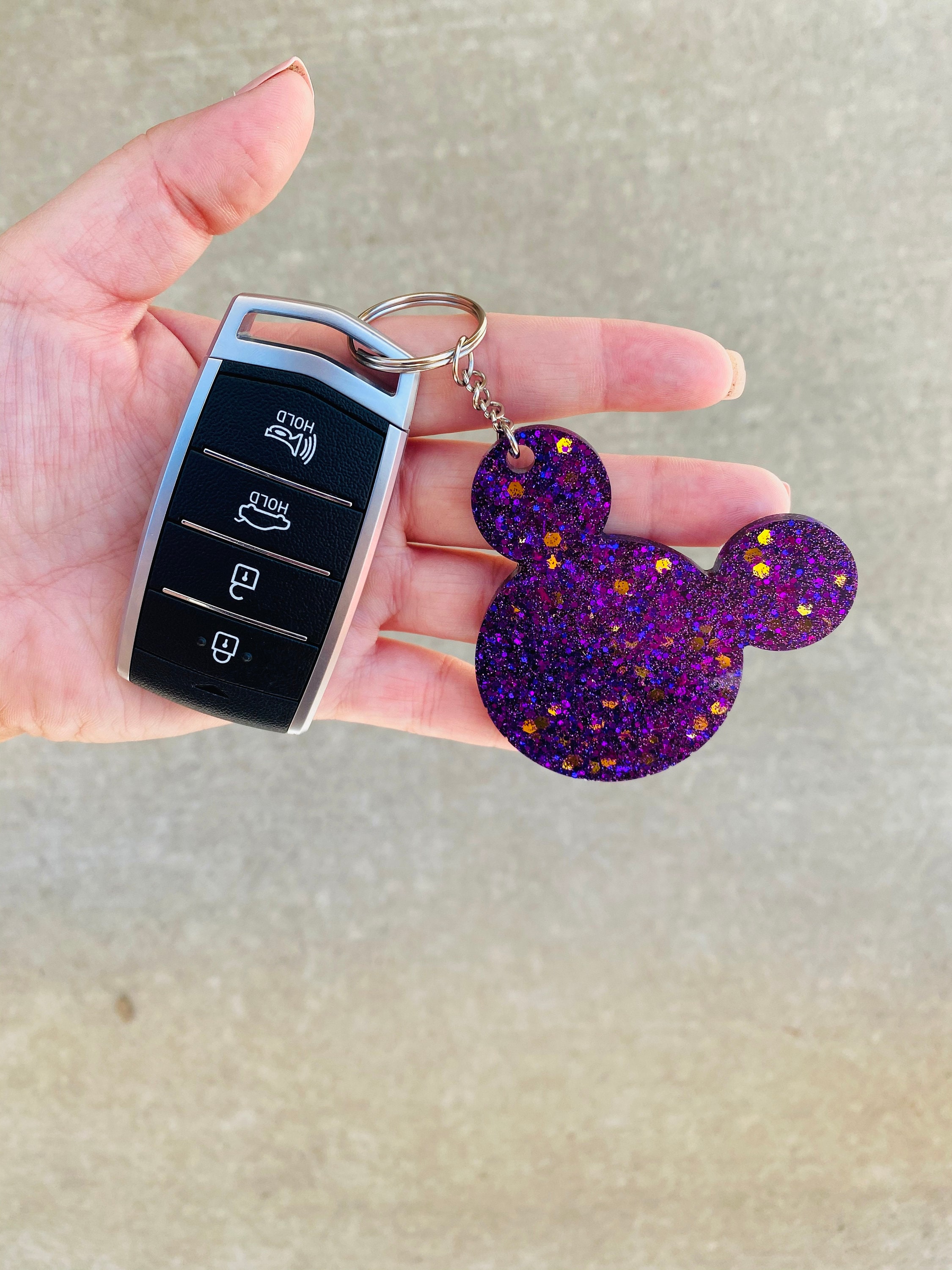 Mickey Mouse Keychains, Minnie Mouse Key Chain, Mouse Head Key Chain ...