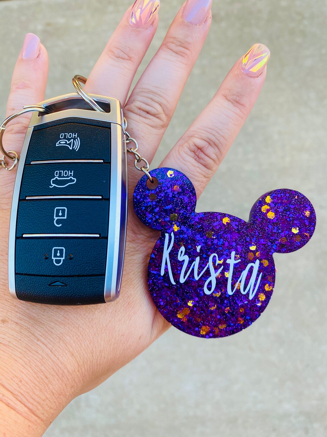 Mickey Mouse Keychains, Minnie Mouse Key Chain, Mouse Head Key Chain ...