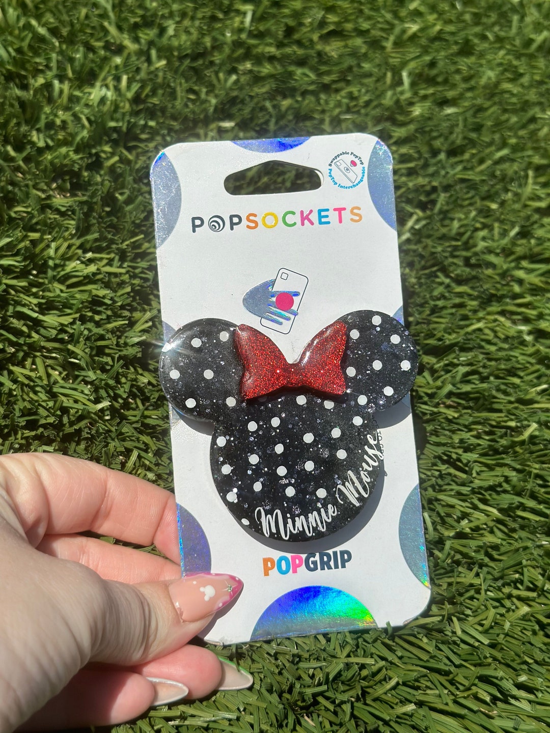 Minnie Mouse Popsocket/ Minnie Mouse Phone Grip/ Disney Phone ...