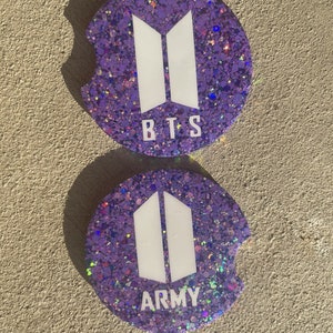 BTS Car Coasters, Car Cup Holders, Car Accessories, V, Jungkook, RM ...