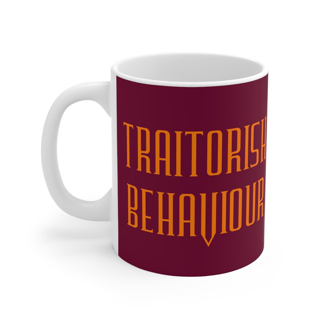The Traitors Mug, UK TV Show, British Drama Coffee Cup, Gift for TV ...